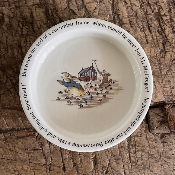 Wedgwood | Dining | Beatrix Potter Wedgwood Peter Rabbit Shallow Bowl ...